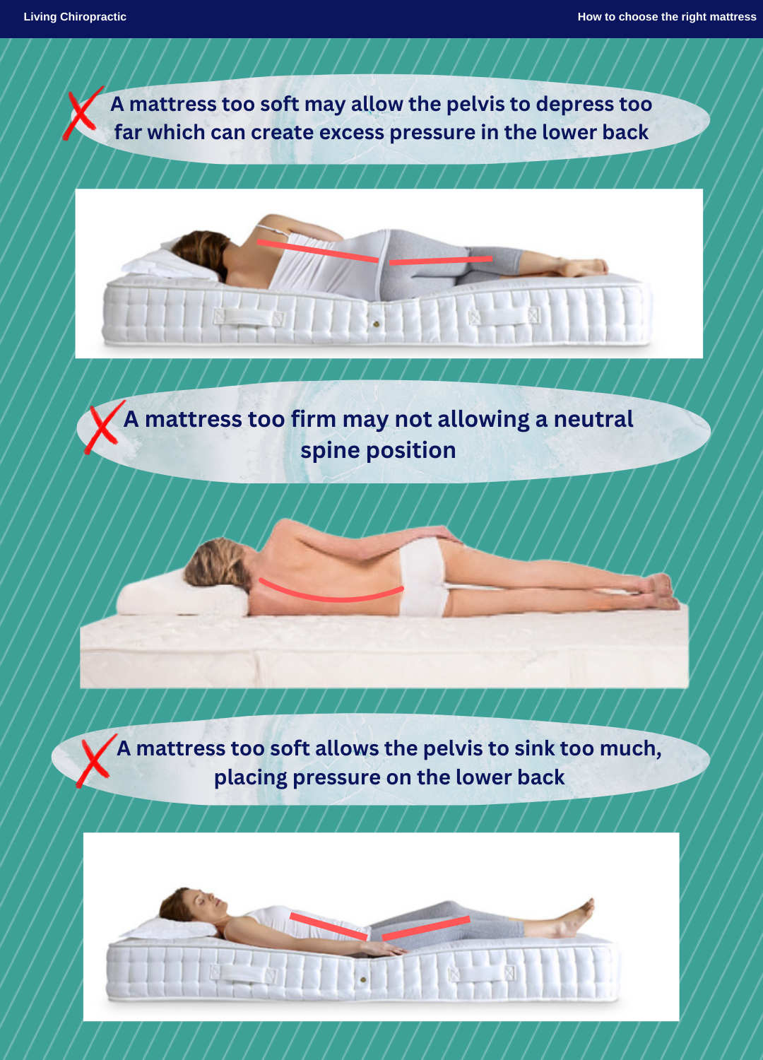 How to choose the right mattress – Living Chiropractic